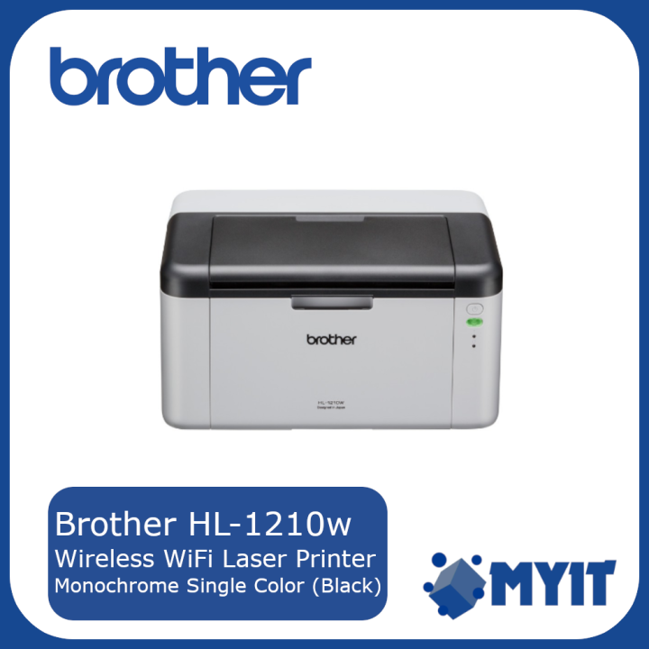 Brother HL-1210W Wireless Laser Printer Mono Wifi Printing | Lazada