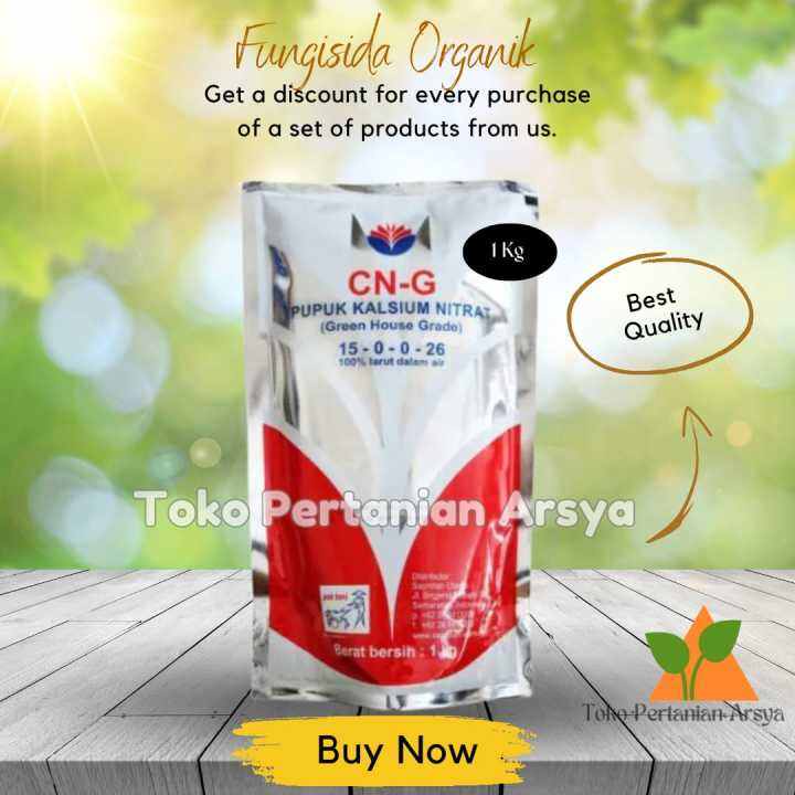 Pupuk Kalsium Nitrat CNG / Pupuk CN-G 1 Kg | Lazada Indonesia