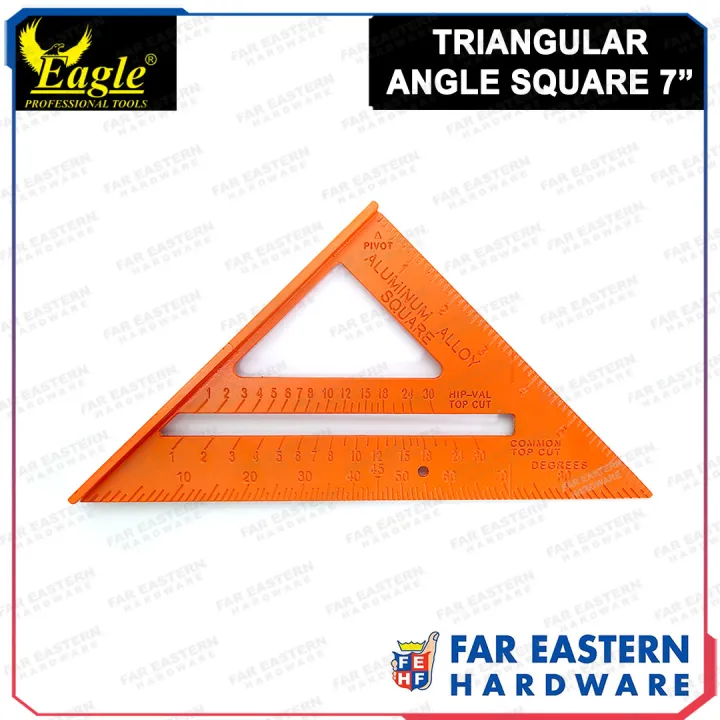 EAGLE Triangular Angle Square 7" | Lazada PH
