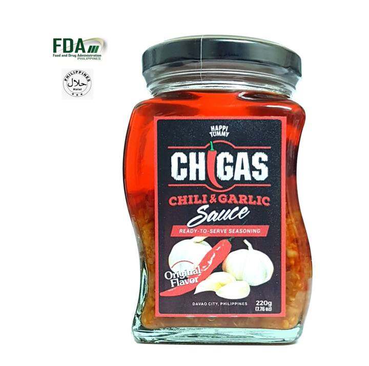 Chigas Chili & Garlic Sauce ORIGINAL FLAVOR (220g) | Lazada PH
