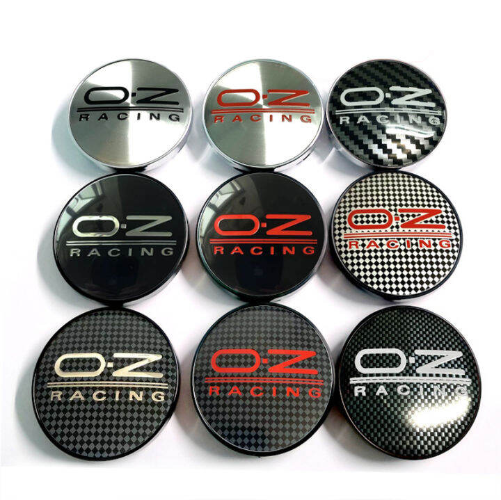 4PCS 60mm OZ Hub Cap Car Rim Wheel Center O.Z Racing Logo Badge Emblem ...