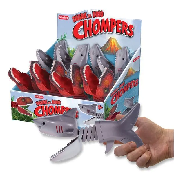 Shark and Dinosaur Animal Figures Grabber Claw Game Snapper Pick Up ...