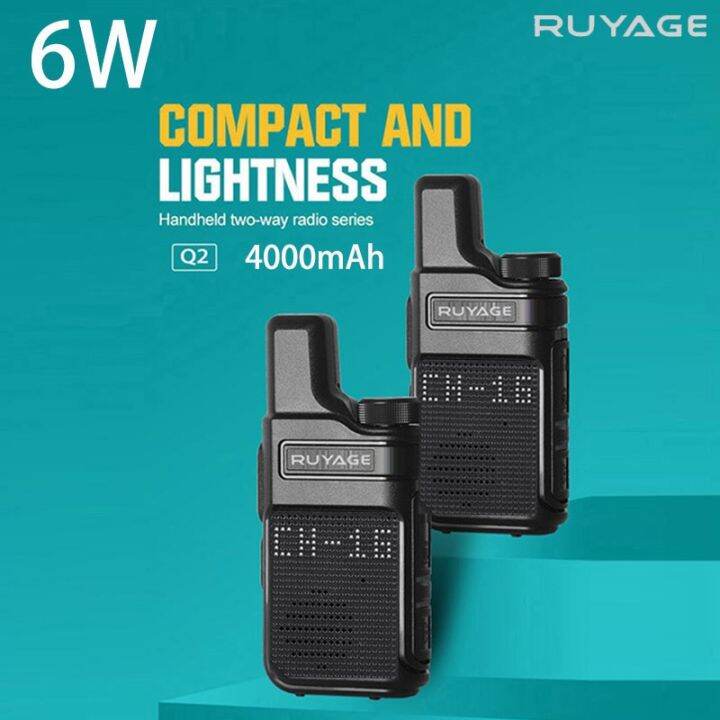 PMR 446 Walkie Talkie Portable Mini Communication Radios Profesional ...