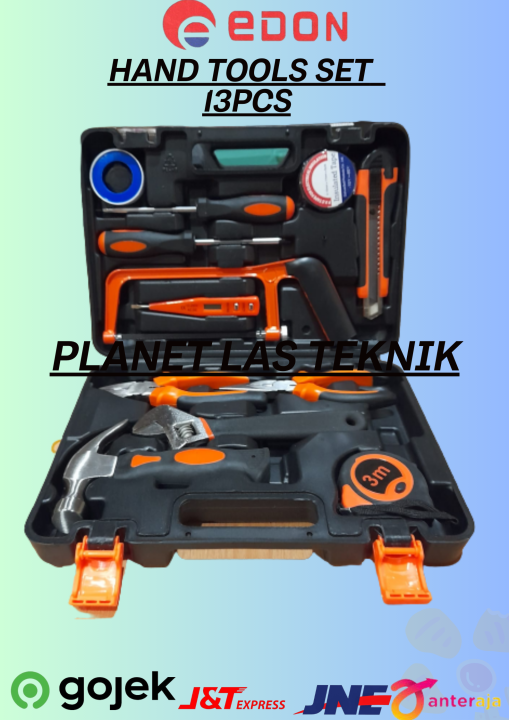 EDON Peralatan Set Rumah Lengkap Alat Perkakas Tool Kit Set ED003-2 Peralatan Set Rumah Lengkap ...