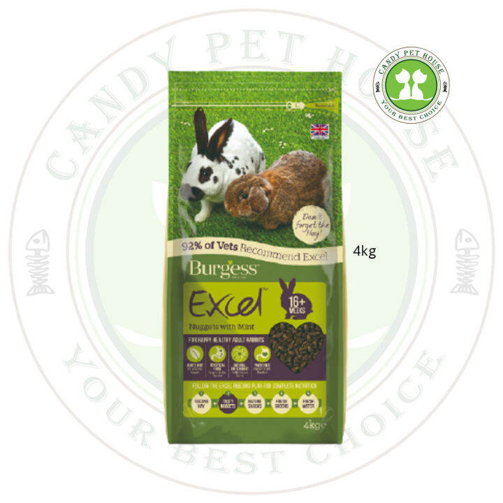 Burgess Excel Rabbit Adult - 4kg | Lazada