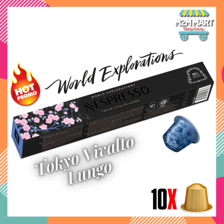 Kopi Nespresso Tokyo Vivalto Lungo World Explorations Capsule | Lazada ...