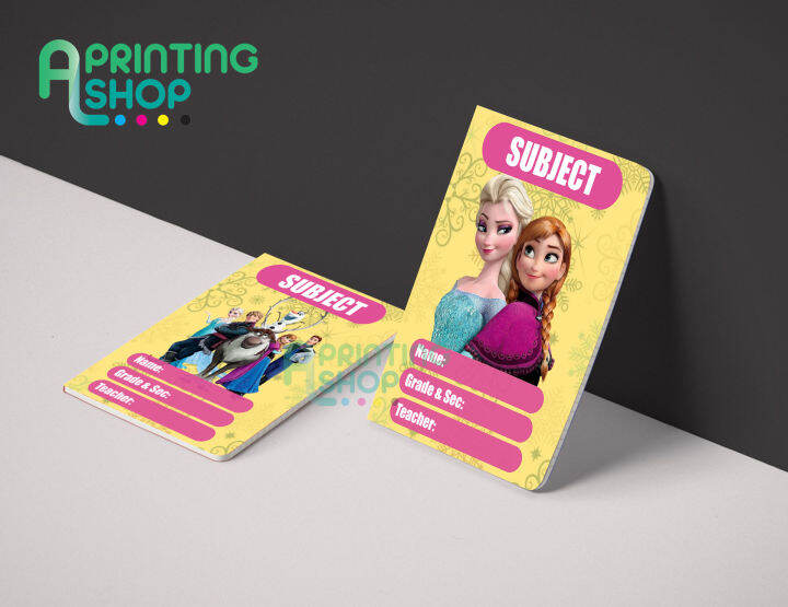 Composition notebooks Frozen theme, standard size notebook, 60 leaves ...