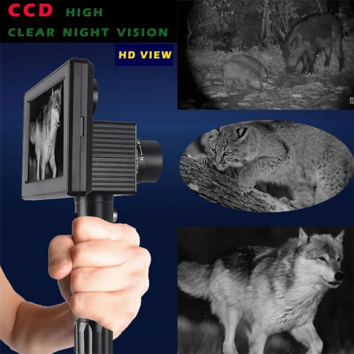 High definition infrared night vision system dual perspective non ...
