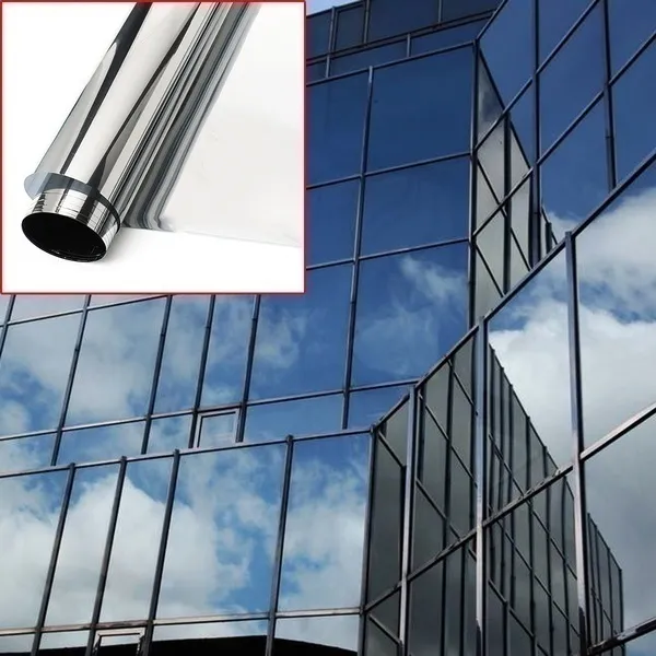 Mirror Solar Reflective Window Film One Way Mirror Tint Roll Protect ...