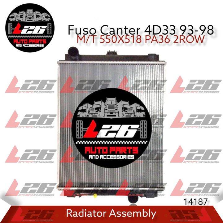 Fuso 4D33/34/35 M/T 3Rows Radiator Assembly (Polar) | Lazada PH