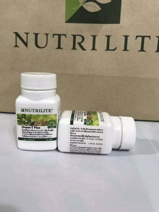 Nutrilite Green-T Plus (60 เม็ด) สารสกัดจากชาเขียว,สาหร่ายสีน้ำตาล ...