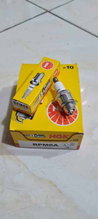 SJ Motorpart - Busi NGK BPM6A - FOTO ASLI DAN KEMASAN ASLI | Lazada ...