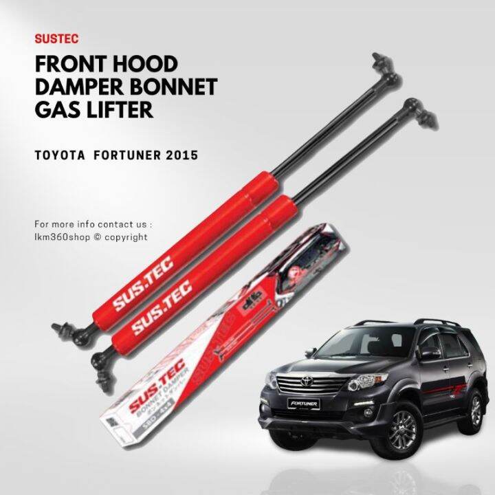 Toyota Fortuner 2015 SUSTEC Front Bonnet Damper Front Hood Damper ...