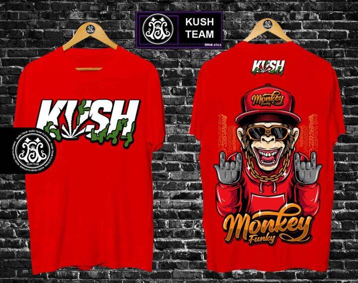 KUSH Team T Shirt - Rock Mokey Funky | Lazada PH