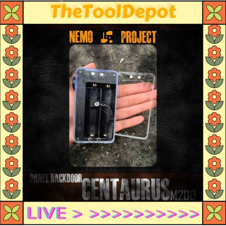 TheToolDepot Centaurus M200 CLEAR BACKDOOR PANEL | Lazada PH