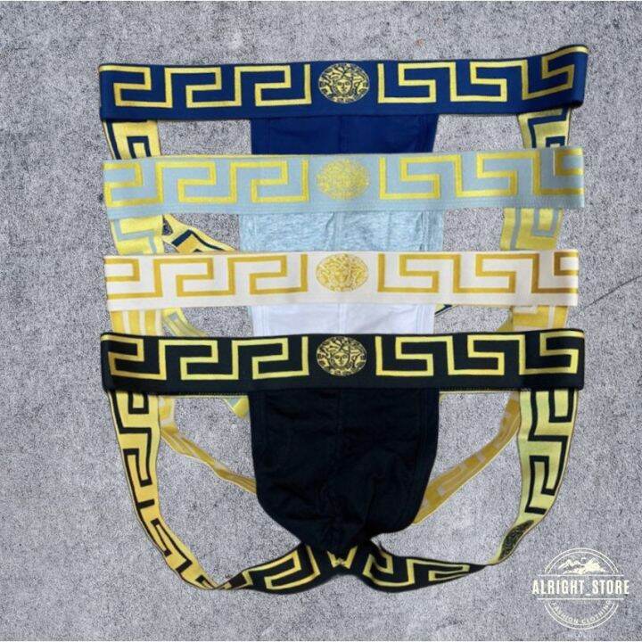 Amy กางเกงในแฟชั่นสุดเซ็กซี่ VERSACE เเบบจีสตริงชายโชว์ก้น ใส่สวยเซ็ก ...