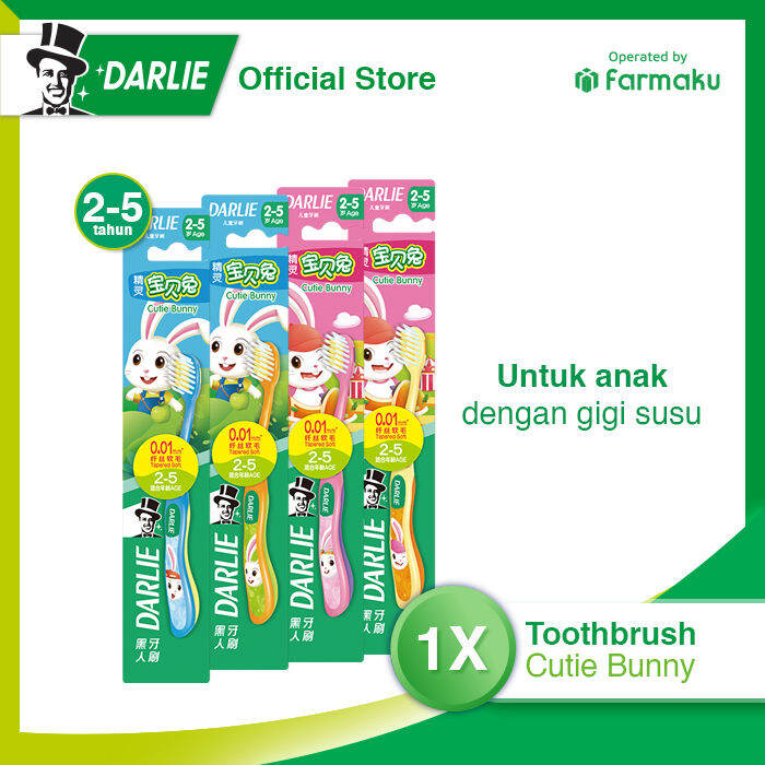 Darlie Toothbrush Junior Cutie Bunny Stage 2-5 1 Piece | Lazada Indonesia