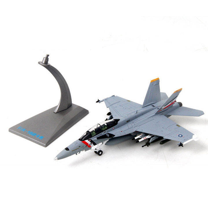 1:100 F18 Hornet Military Diecast Fighter Aircraft Model Toy Collection ...