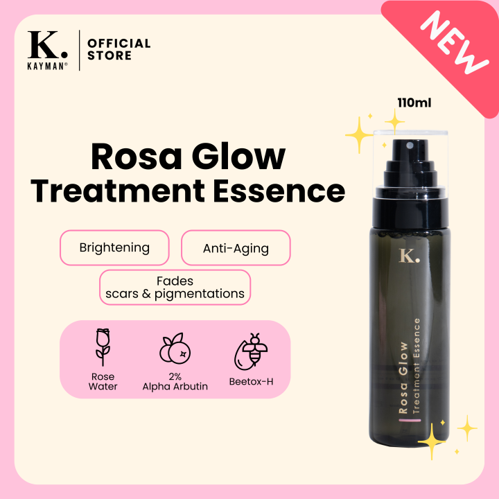 KAYMAN Rosa Glow Treatment Essence | Lazada