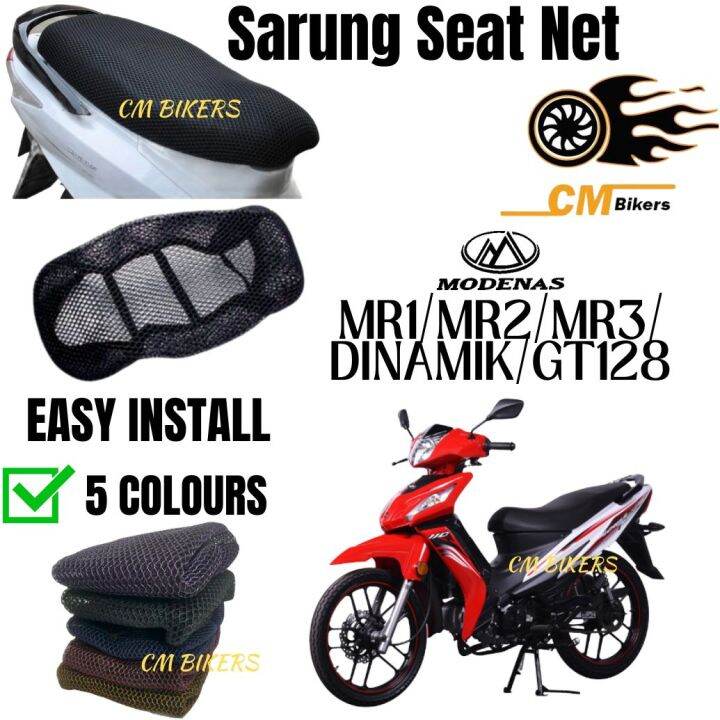 MODENAS MR3/EURO3/KRISS MR1/MR2/MR3/DINAMIK120/GT128 L SIZE BLACK BLUE ...