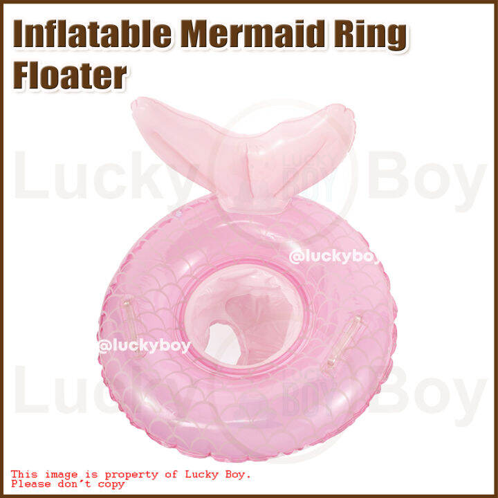 Inflatable Mermaid ring Floater For Kids | Lazada PH
