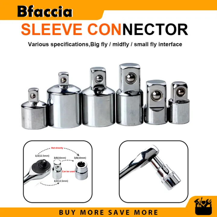 Bfaccia 4pcs/set Socket Ratchet Tool Converter Reducers Adapters Hand ...