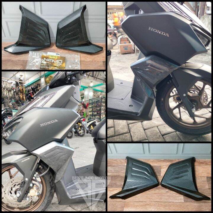 COVER BODY SAMPING VARIO 160 ABS CBS TUTUP BODI DEPAN VARIO 160 CARBON NEMO | Lazada Indonesia