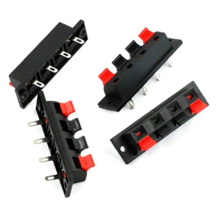 Terminal speaker jepit kecil 4 pin ( Free Packing Bubble Wrap ...