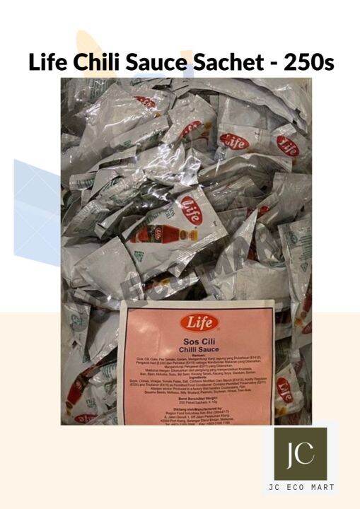 Life Chili Sauce Sachet - 250s | Lazada