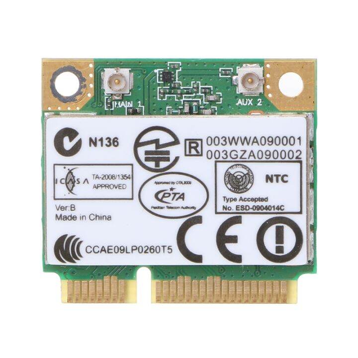 Ar5b93 ar9283 ครึ่งความสูงมินิ PCI-E ไร้สาย WLAN WIFI การ์ด 300Mpbs ...