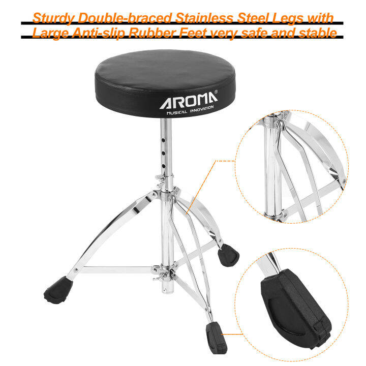 Rotating Drum Throne COOCHEER Universal - Rotatable Padded Drum Seat ...