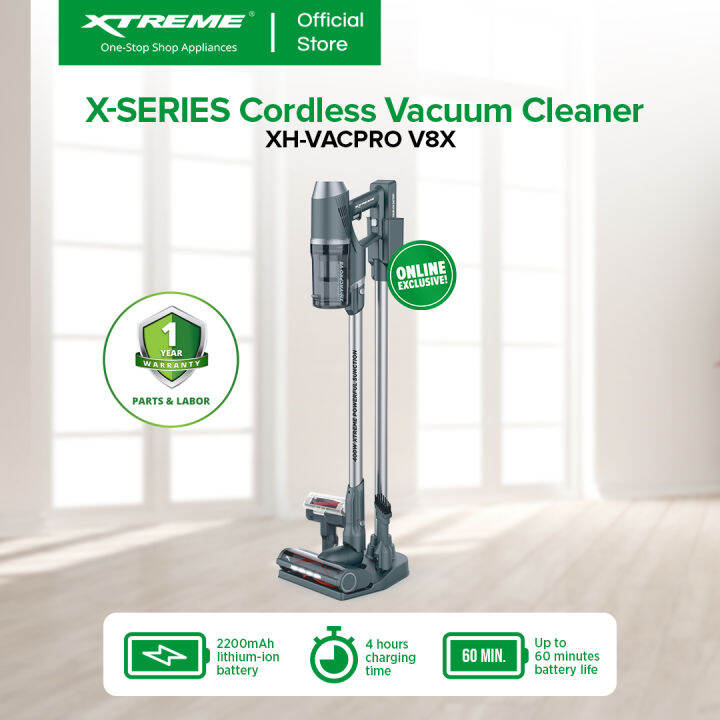 X-SERIES Cordless Vacuum Cleaner 180° Swivel Connector with Metal ...