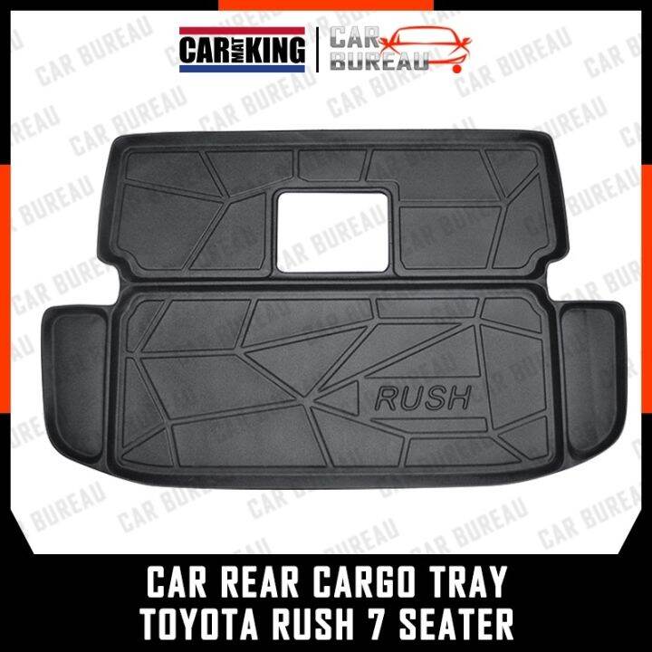 Toyota Rush 7 seater 2018 -2022 Cargo Tray / Car Trunk Mat CTM | Lazada PH
