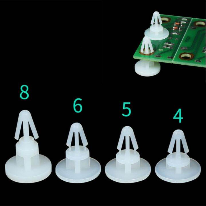 Nylon Reverse Locking Circuit Board Standoff Spacer Column Flat Head ...