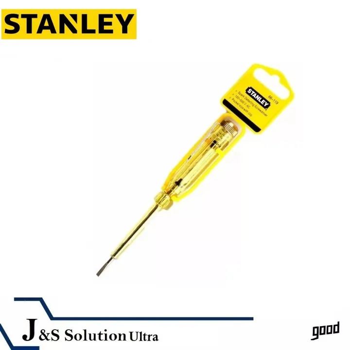 STANLEY Spark Detecting Screwdriver Test Pen (Yellow) 66-119 | Lazada
