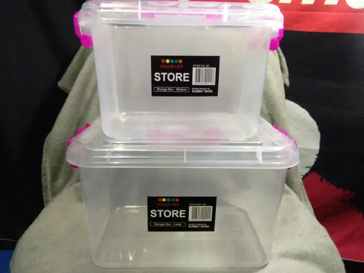 Transparent Storage Box for Living room, kitchen and bedroom | Lazada PH