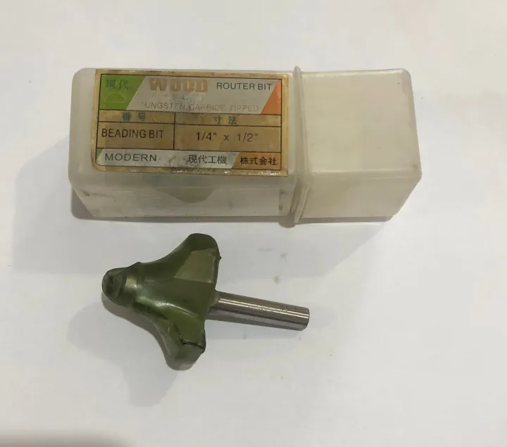 Mata Profil/wood router bit (beading bit) 1/4 x 1/2mm | Lazada Indonesia