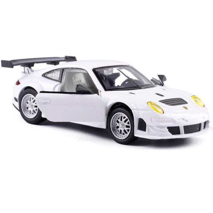 Caipo 1:32 Porsche GT3 RSR car model toy acousto-optic pull back ...