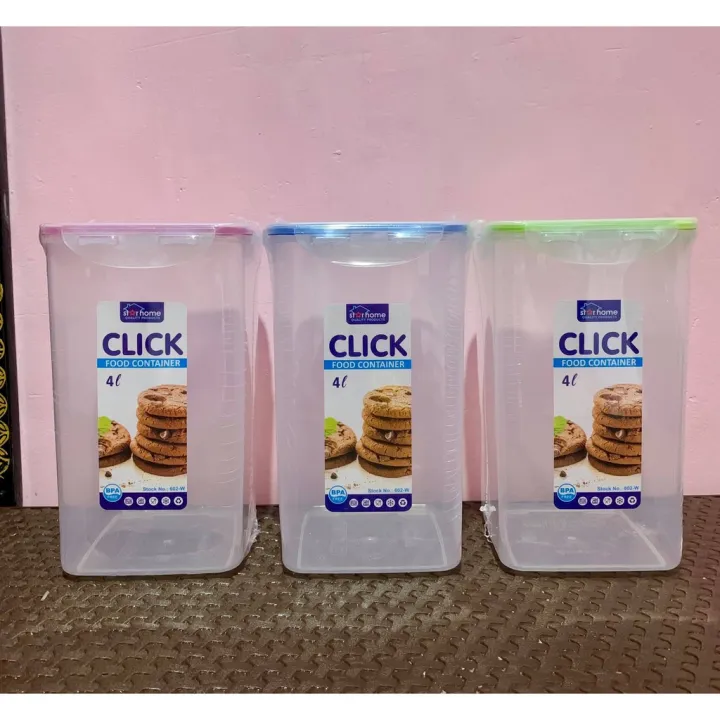 CLICK Food Container 4 liters | Lazada PH