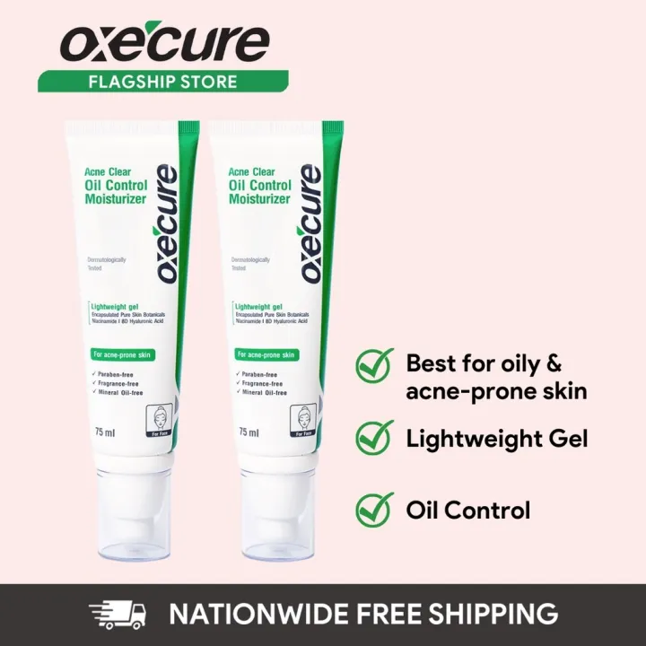 Oxecure Acne Clear Moisturizer Bundle of 2 | Lazada PH