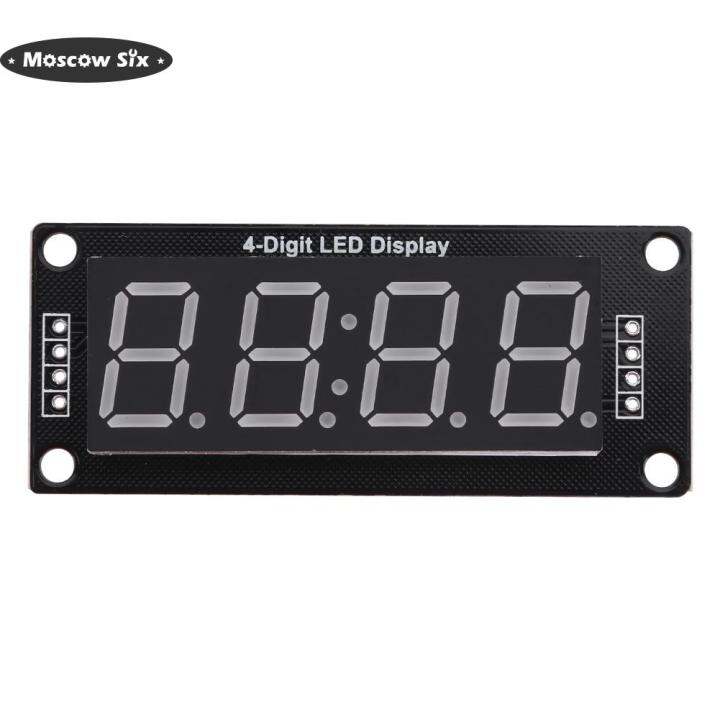 TM1637 LED Display Module 7 Segment Digital Indicator Tube 0.56 Inch ...