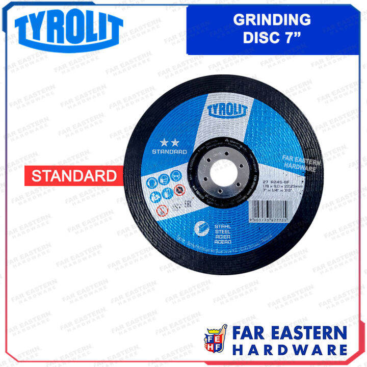TYROLIT Grinding Disc 7" Standard for Metal A24S-BF | Lazada PH