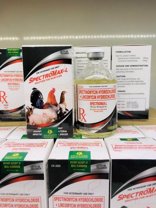 SPECTROMAX L - Kháng sinh phổ rộng cao cấp cho gà chai 100ml | Lazada.vn