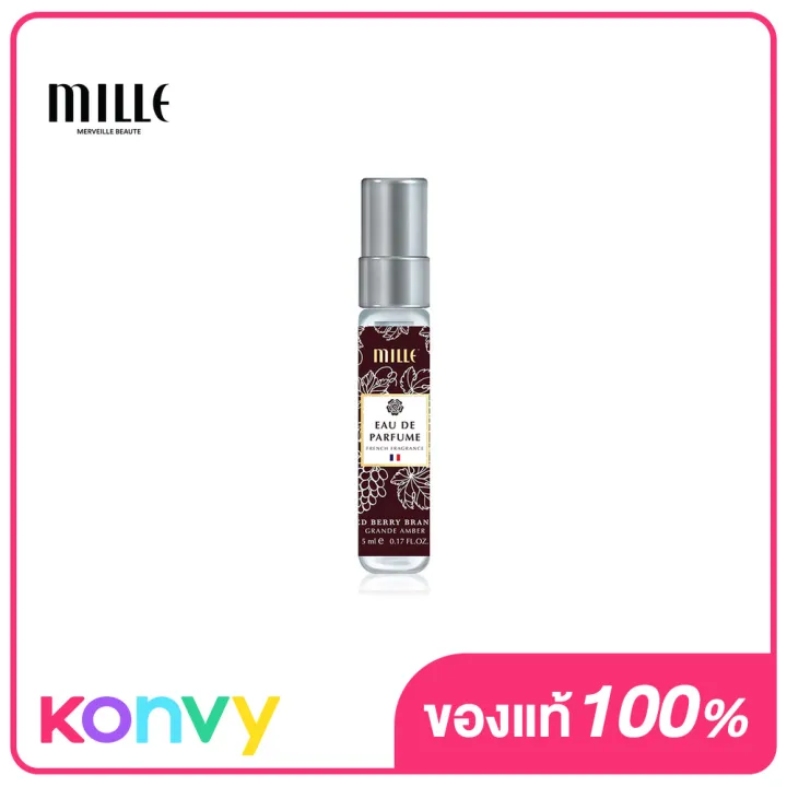 Mille Red Berry Brandy Grande Amber Eau De Parfume 5ml | Lazada.co.th