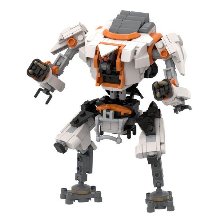 LEGO MOC Classic Game Mech Warrior Building Block Set Mecha Robot ...