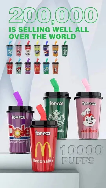 Top fog disoposable kit 10k puff | Lazada PH