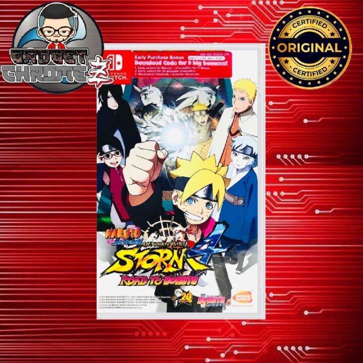 Naruto Shippuden Ultimate Ninja Storm 4: Road To Boruto | Nintendo Switch Game | BRANDNEW ...