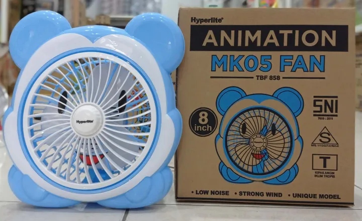 Hyperlite / Arashi Animation MK05 Fan 8" Inchi - Desk Fan | Lazada ...