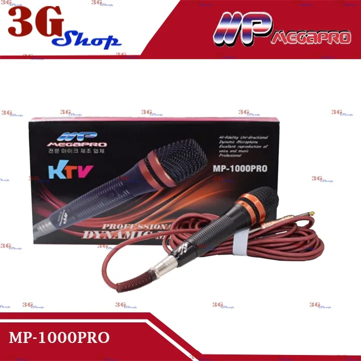 Megapro MP-1000PRO Professional Dynamic Microphone (Original) | Lazada PH
