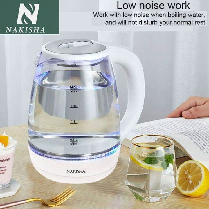Mainit ang ulo ┇⊕ NKS-7001 2.2L Automatic Switch Off Cordless Glass ...